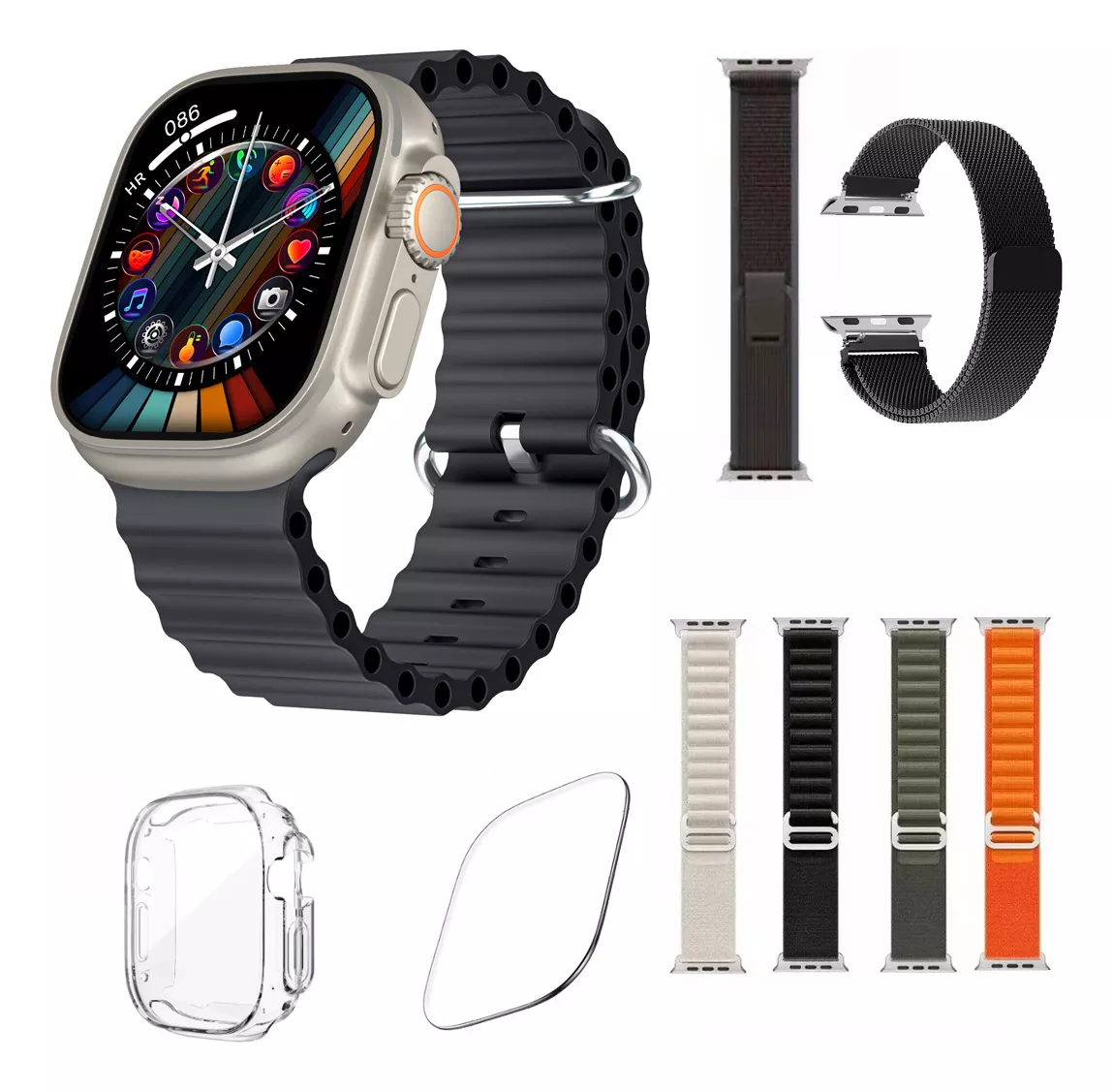 Hk10 Ultra 3 Reloj Inteligente Btcall Ai Chatgpt 2.02 Amoled | Walmart ...