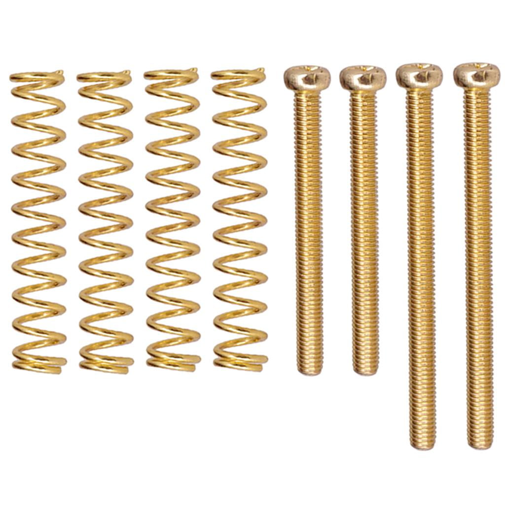 Durable Iron Bridge Screws With Springs For Electric Bass Luthier Tools ...