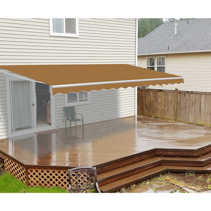 Click here for Aleko Retractable Motorized Patio Awning 20x10 Ft... prices