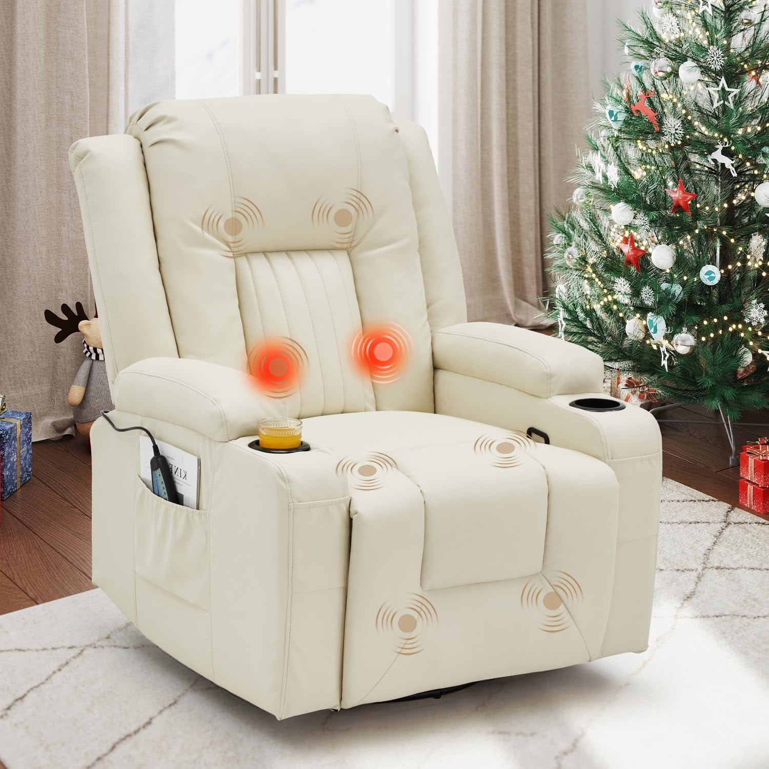 Click here for Aecojoy Massage Recliner Chair With Heat And Vibra... prices