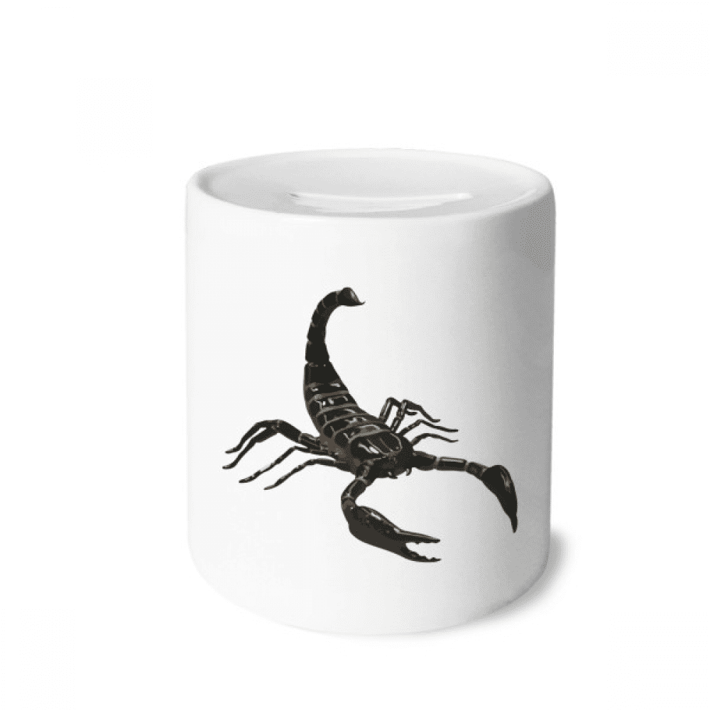 Scorpion Natural Insect Breakthrough Money Box Cerac Coin Case Piggy ...