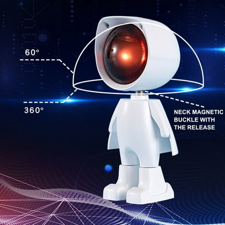 USB Powered Atmosphere Lamp Robot LED Floor Lamp Living Room Stand Lamp ...