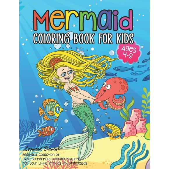 Little Mermaid Color Pages