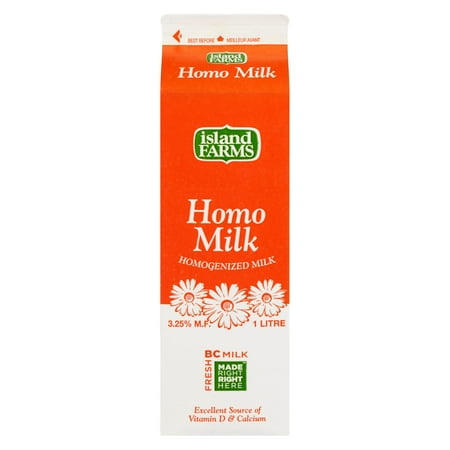 Island Farms Homogenized 3.25% Milk | Walmart Canada