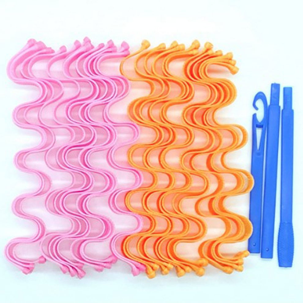 Upgraded New Hair Curler Spiral Curler No Heat Wave Curler Styling Kit ...