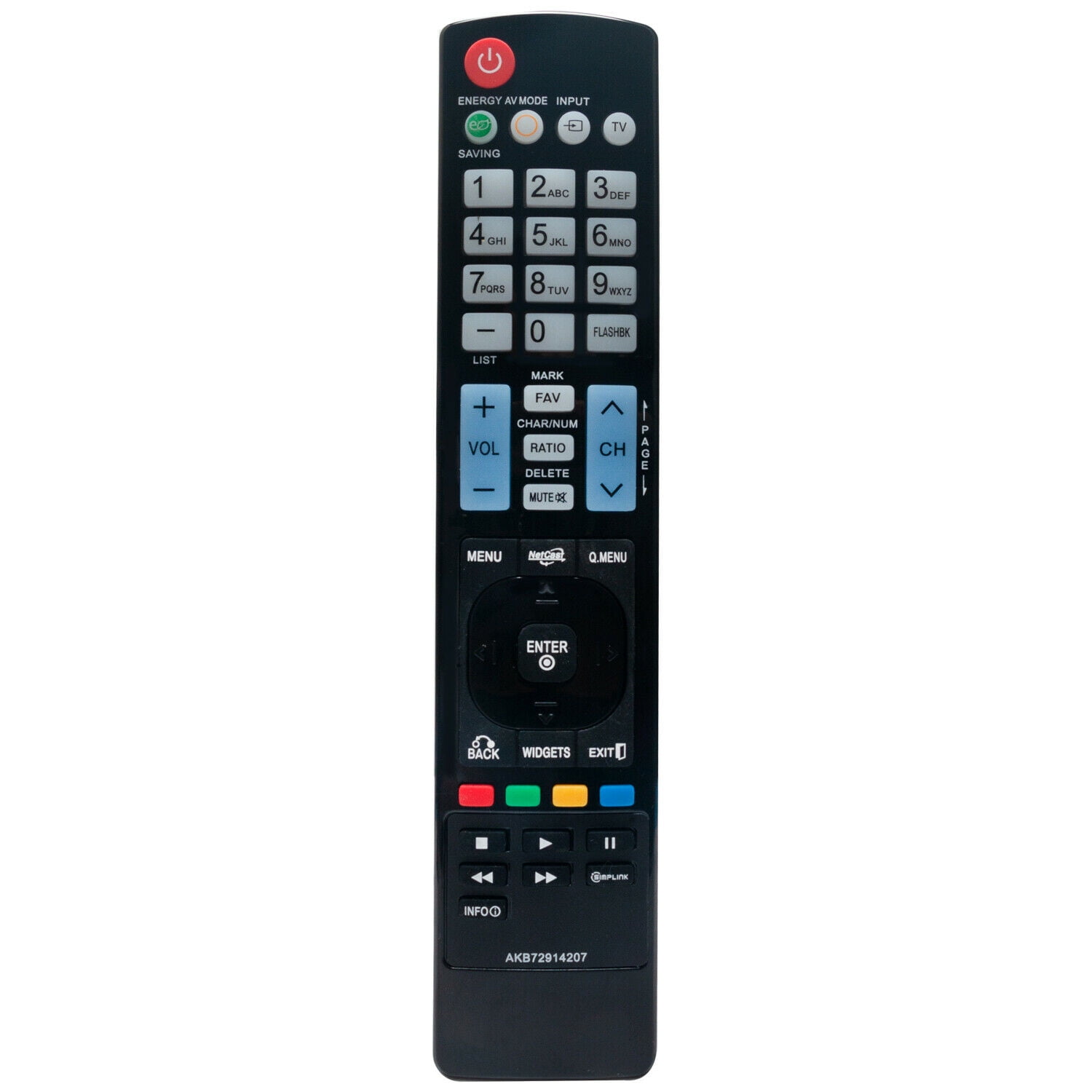 AKB72914207 Remote Control fit for LG TVs 32LD550 52LD550 46LD550-UB ...