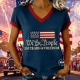 250th Anniversary Shirt Women 1776-2026 Patriotic Letter Graphic V Neck ...