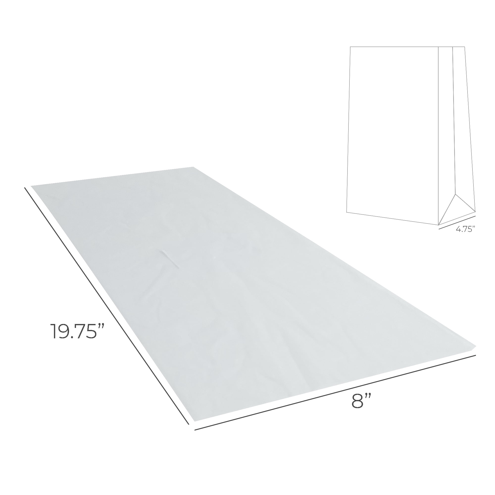 Click here for Packaging Naturally 12 Lb Poly Bag 500/Case 12 Lbs prices