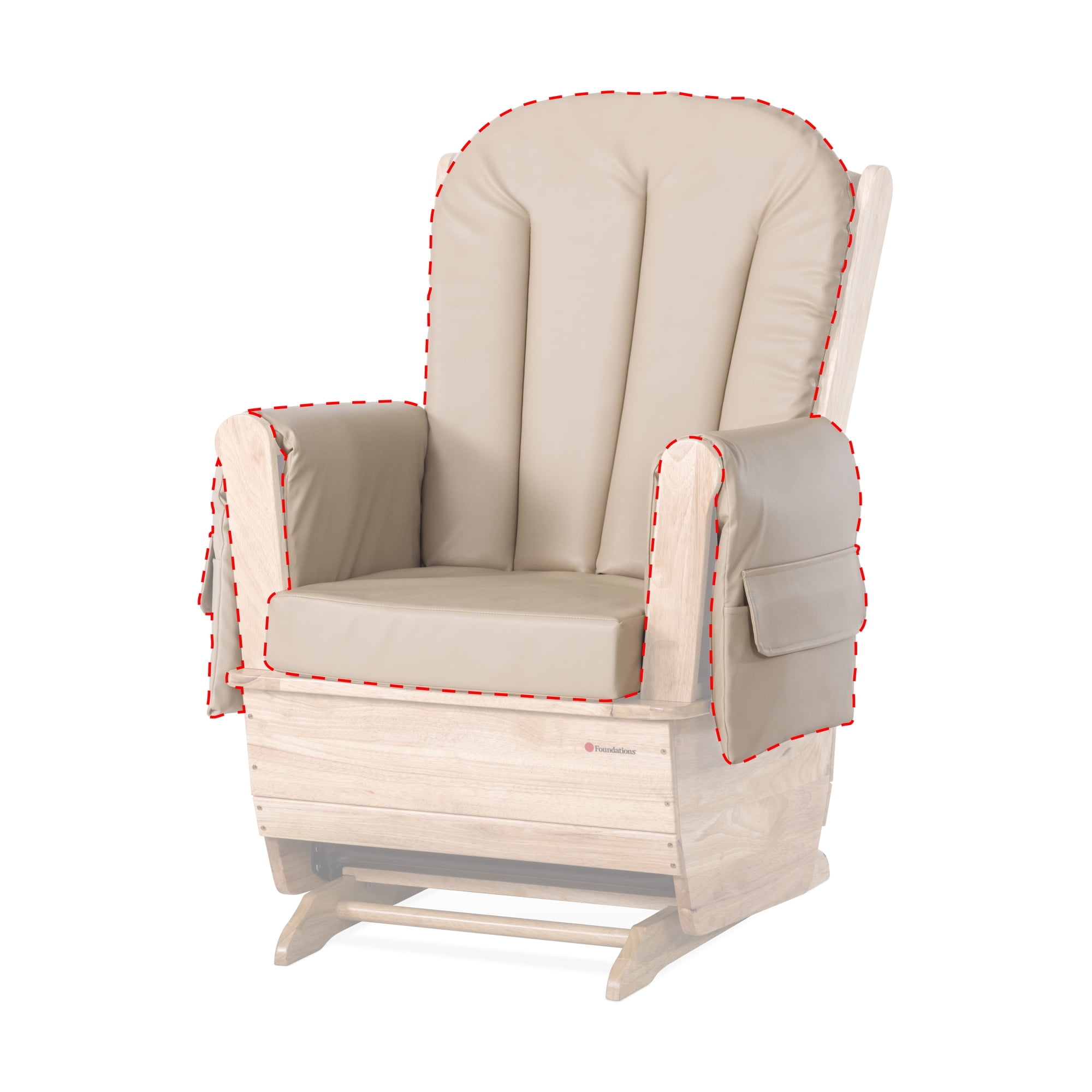 Click here for Foundations Saferocker Glider Rocker Cushion Repla... prices