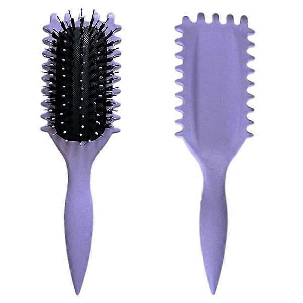 3-Piece Elastic Curl Comb, Smoothing Styling Comb, Straw Massage Comb ...