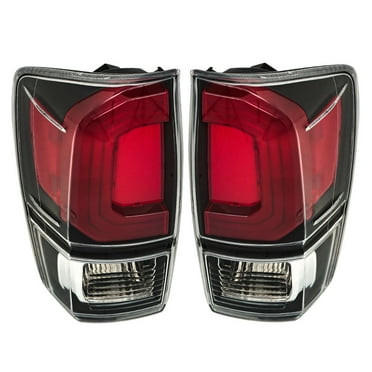 Labwork 2pcs Red Rear Tail Light Lamp Housing Assembly Fit for Toyota ...