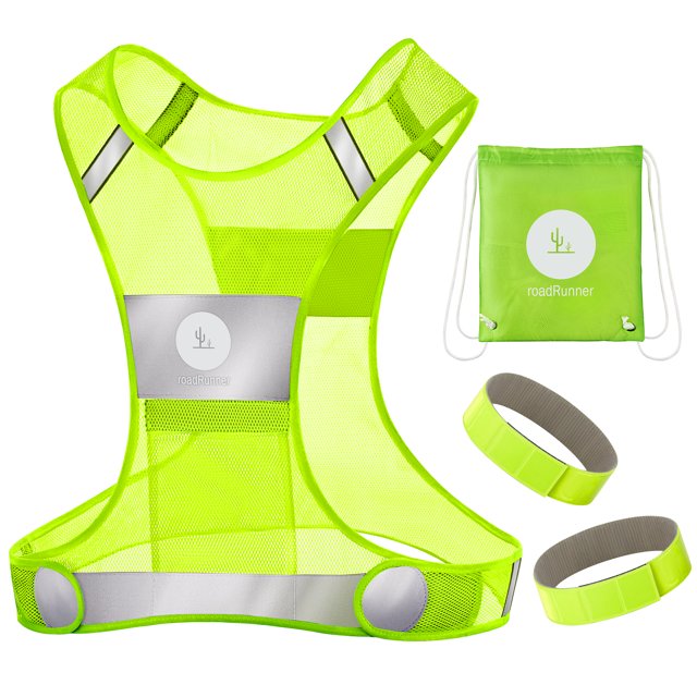 RoadRunner 360° Reflective Vest for Men and Women – Visibility Vest ...