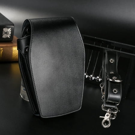 Classical Leather Salon Pouch Barber Haircut Tool Storage Waist Pack ...
