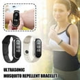 Ultrasonic Mosquito Repellent Bracelet Waterproof Adjustable 150 Hours ...