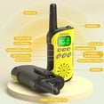 AWANFI Walkie Talkies Rechargeable Long Distance 2 Pack, Kids Two-Way ...