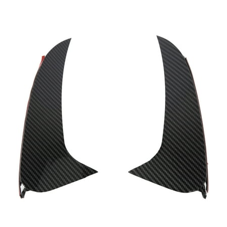 Rear Bumper Lip, 2 Pcs Back Bumper Lip, Universal Rear Bumper Anti ...