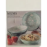 Baum Mums 4-Piece Dinner Bowl Set, Dinnerware and Dishware Bowls ...