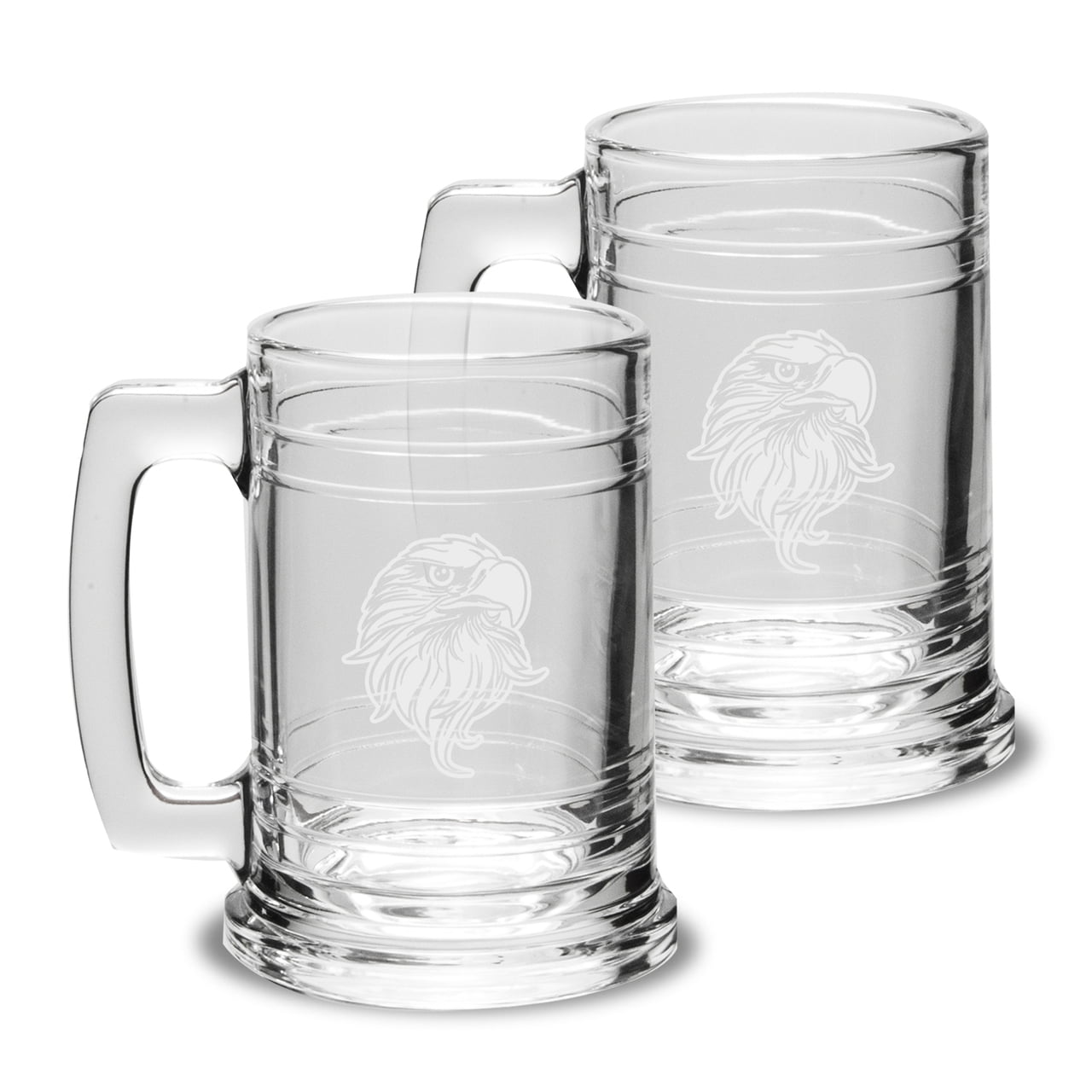 Eagles Head Deep Etched 15 oz Colonial Tankard - Set of 2 - Walmart.com