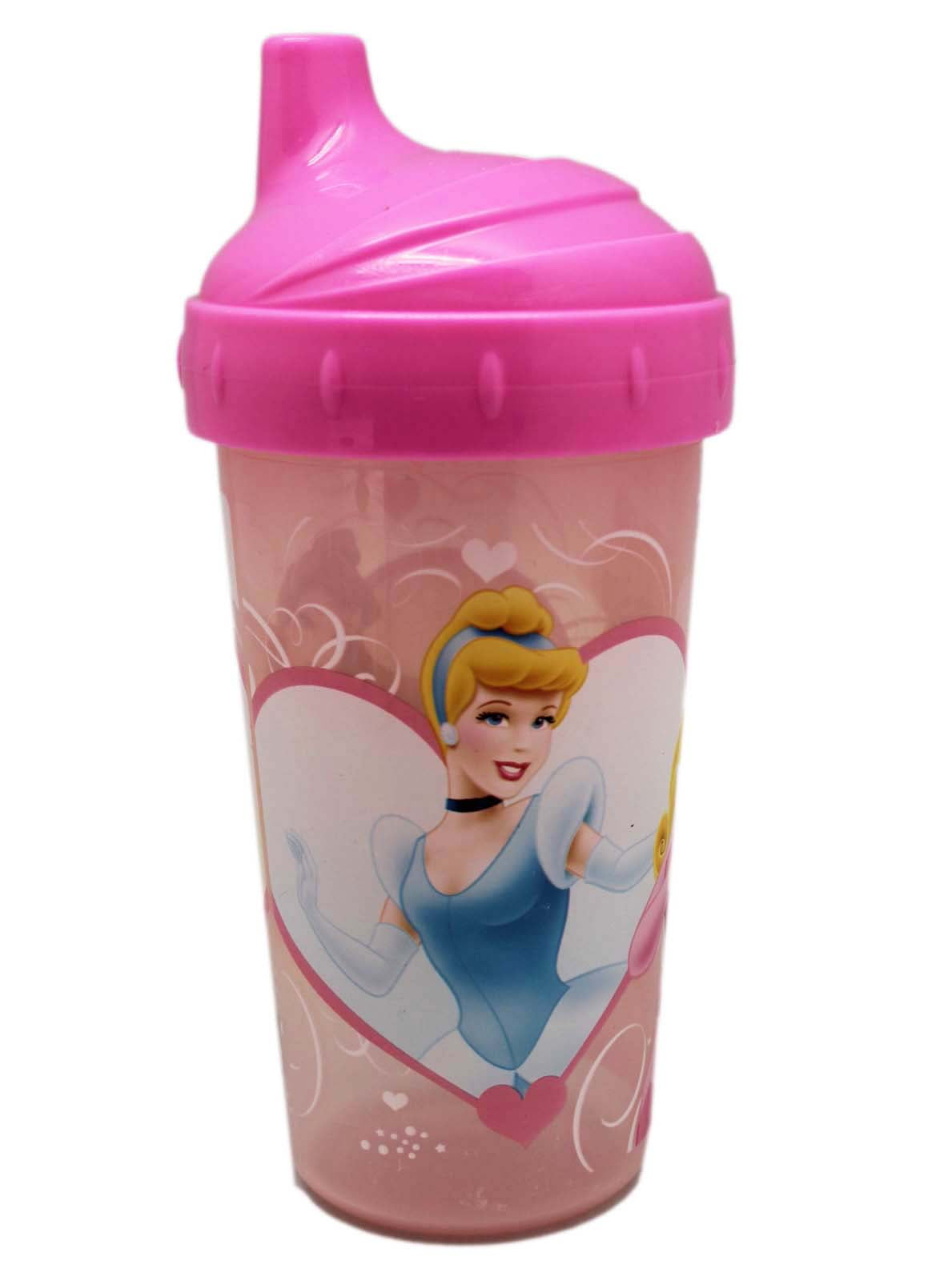 Disney Princess Pink Colored Translucent Sippy Cup - Walmart.com