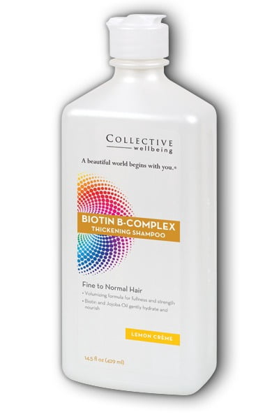 Biotin B-Complex Thickening Shampoo Lemon Collective Wellbeing 14.5 oz ...