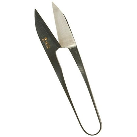 Kotobuki Traditional Japanese Thread Scissors, Black Finish with Short ...