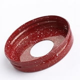 12 Pack Red Speckled Mason Jar Lids: A Great Gift for Any Canner or ...