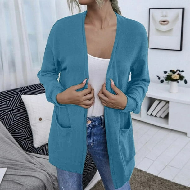 Kali Store Kimono Cardigans For Women Womens Long Sleeve Snap Button