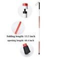 Bleiou Folding Blind Mobility Cane for Vision Impaired and Blind People ...