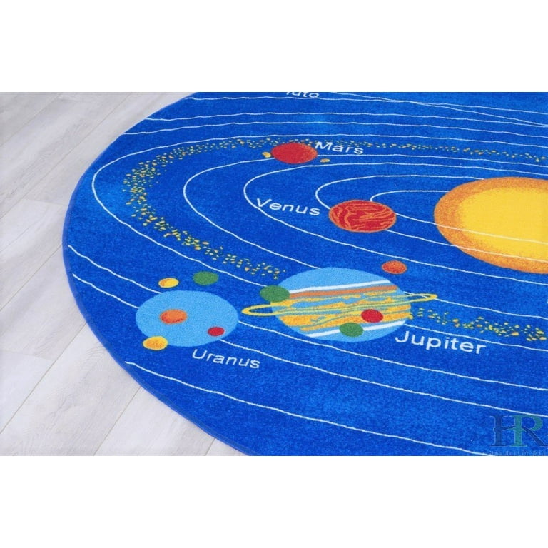 Solar System Rugs Classroom Carpets
