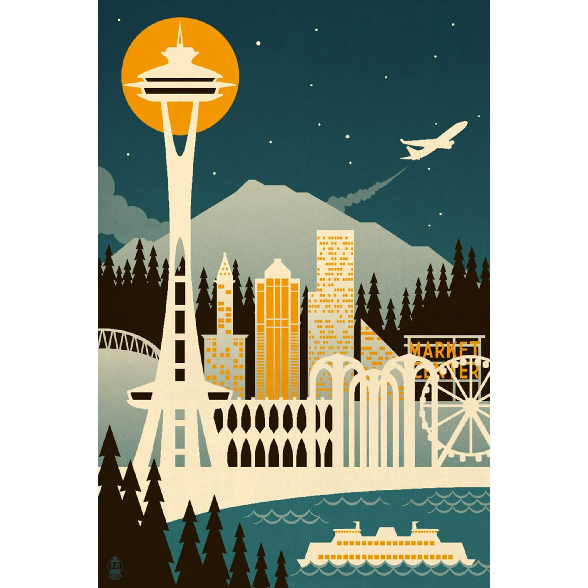 Seattle Print