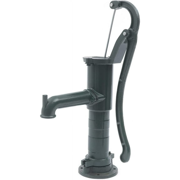 VEVOR Antique Hand Water Pump Pitcher Pump Cast Iron for Yard Ponds ...