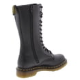 Dr. Martens Vonda 14 Eye Genuine Leather Boots Lace Up Shoes Floral ...