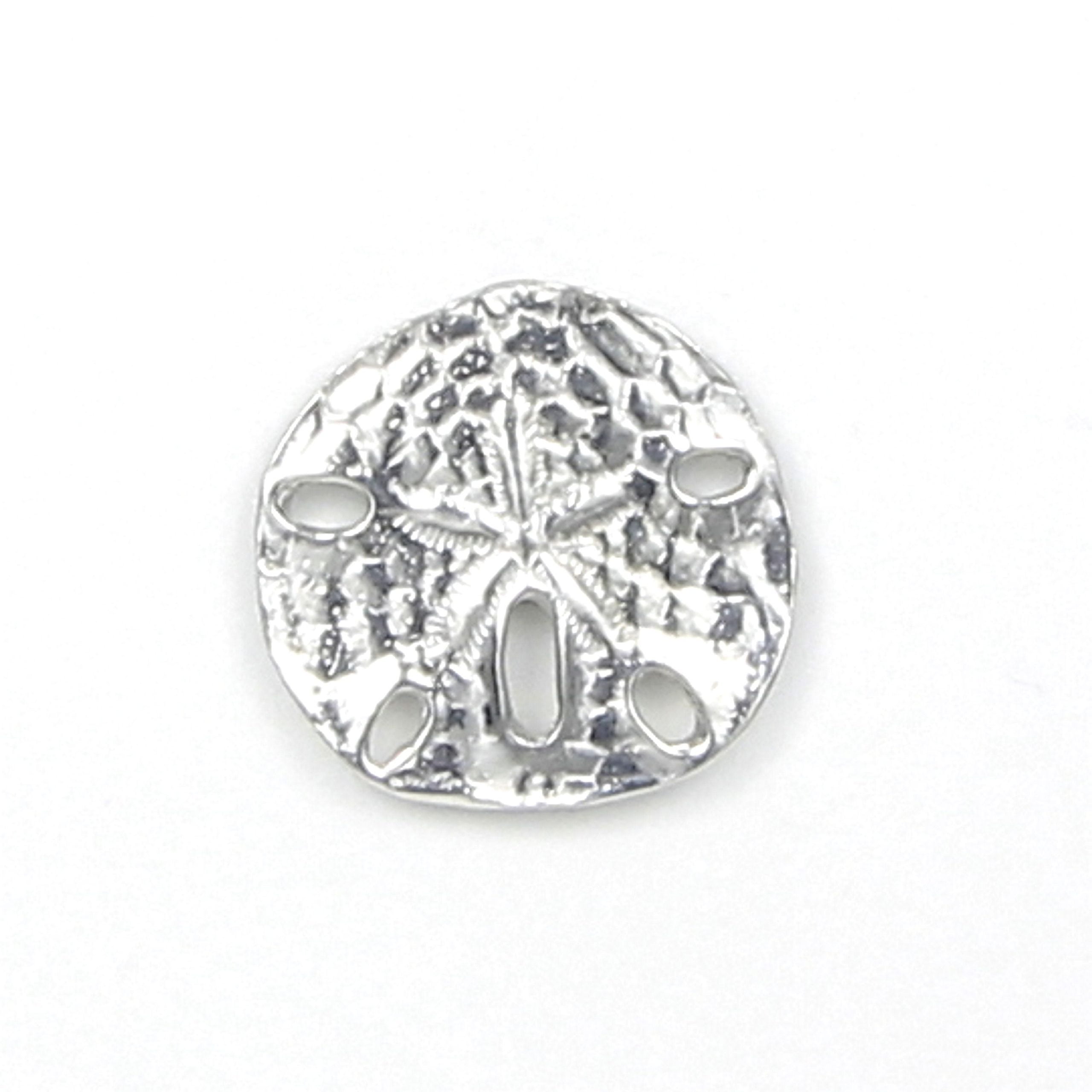 Handcrafted Pewter Sand Dollar Scarf Pin - Gift Packaged - Magnetic ...