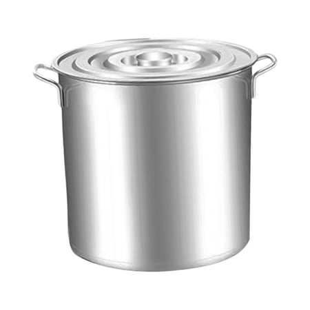 simhoa Stainless Steel Soup Pot Brine Bucket Composite Bottom Stockpot ...