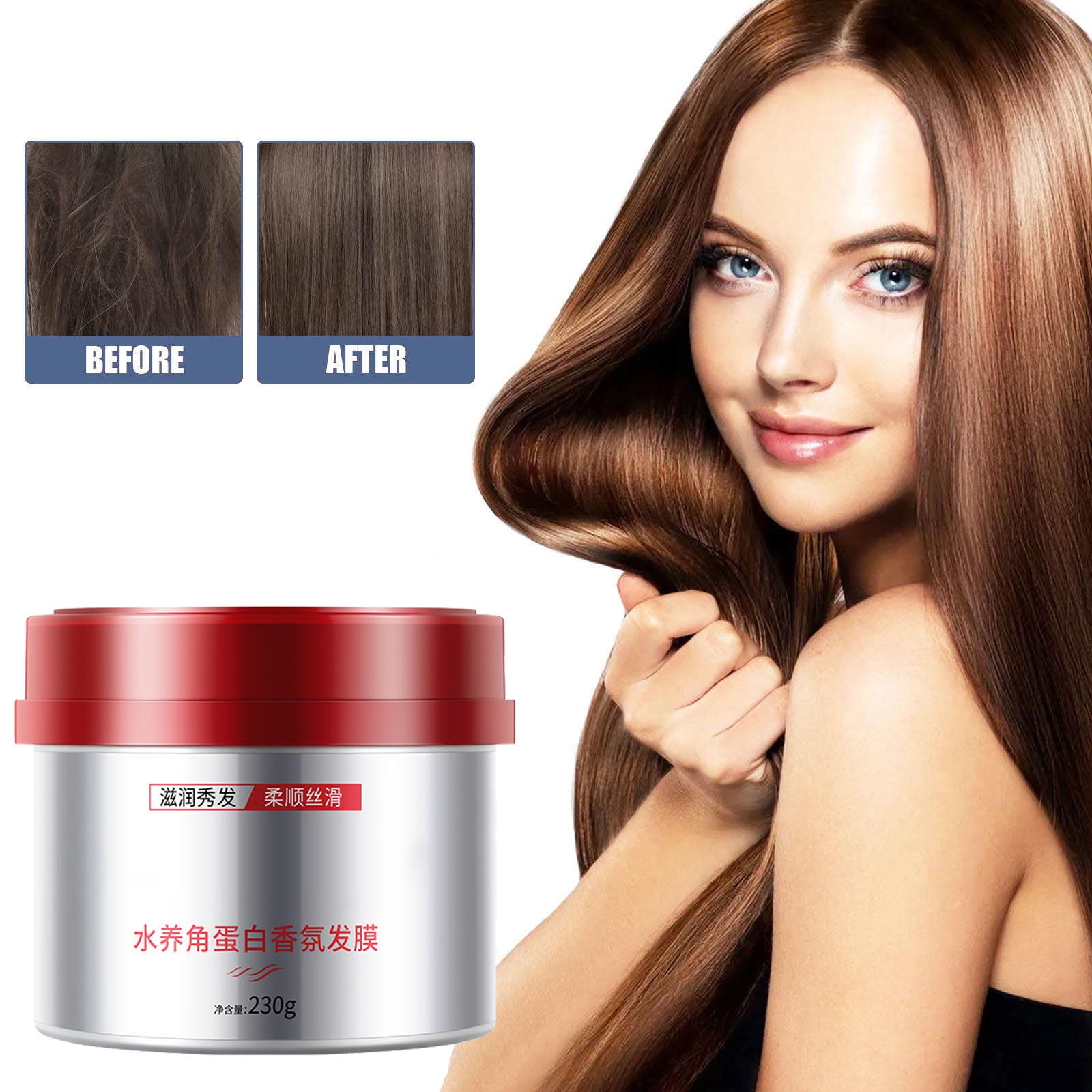 Mascarilla acondicionadora reparadora para el cabello con aceite de argán | Tratamiento ...