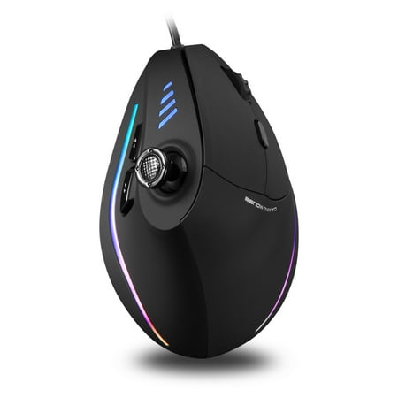 Zelotes C-18 Vertical Wired Gaming Mouse 11 Programmable Buttons ...
