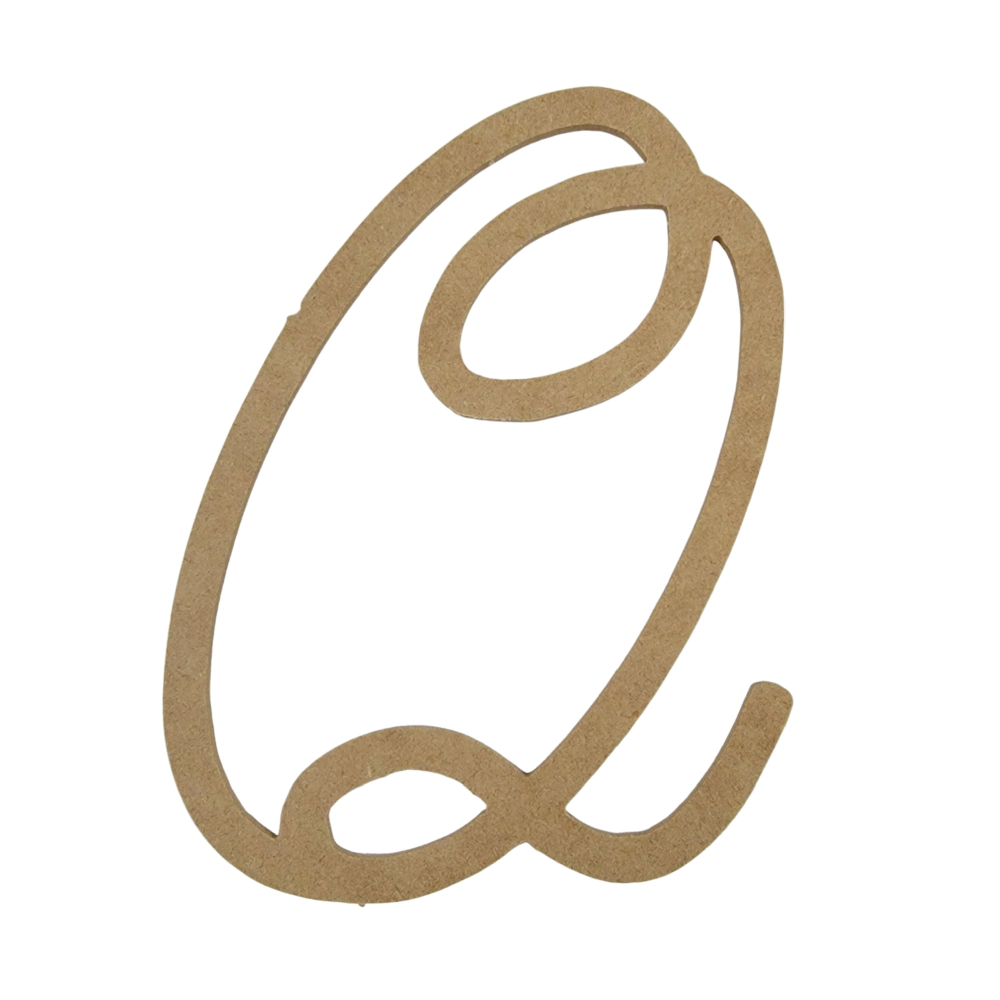 Wooden Letter Unfinished, Ariana Font, Craft Cutout - Walmart.com