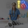 Custom Neon Open Sign for Pet Shop - LED Storefront Light with ...