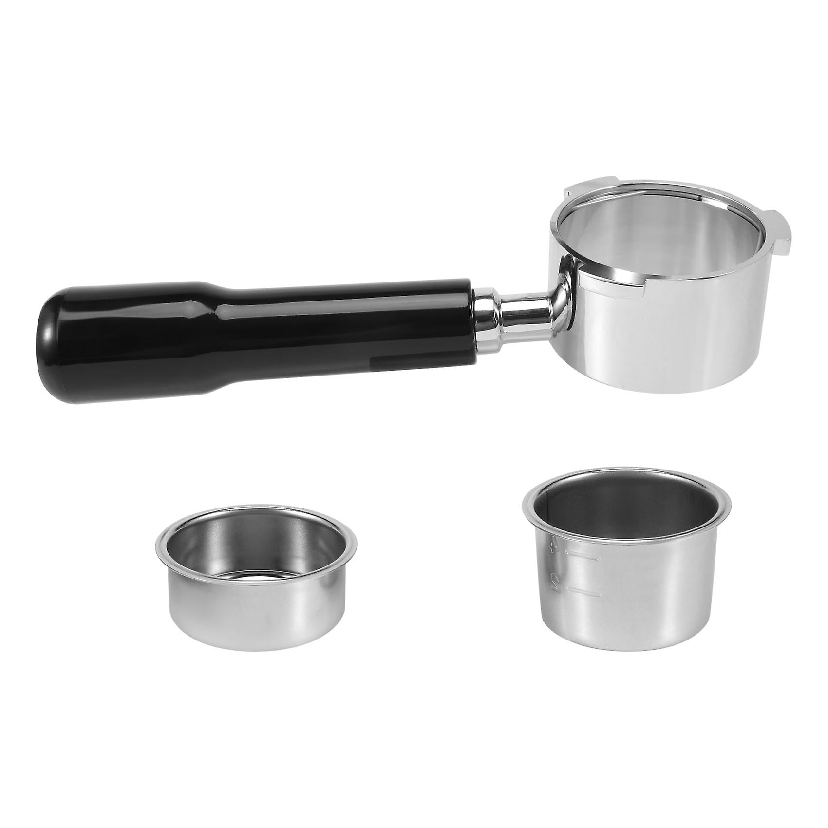 Portafiltro de espresso PENGJJMXG 51 mm para Ec685 sin fondo con 2 ...