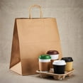 Karat Extra Large Kraft Paper Bags - Recyclable, Sturdy, for Retail ...