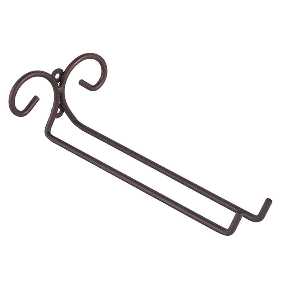 Hadanceo Metal Wall Mounted Wine Glass Rack Goblet Cup Stemware Bar ...