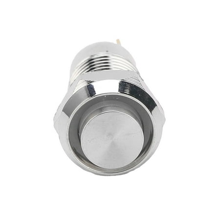 ANGGREK 8mm Waterproof Momentary Push Button Switch Stainless Steel ...