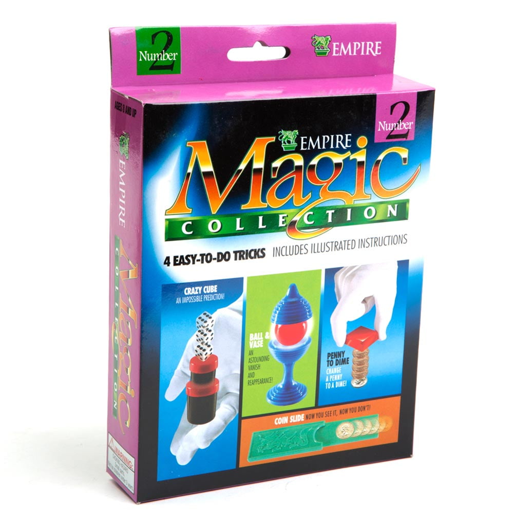 Coin Slide, Crazy Cube & More Magic Tricks Kit - Walmart.com