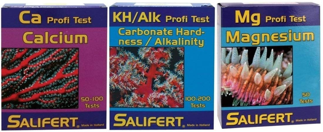 Salifert Alkalinity Calcium Magnesium Combo Test Kit - Walmart.com