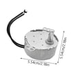 WINDLAND Quiet 4W Synchronous Motor Aluminum Synchronous Motor Low ...