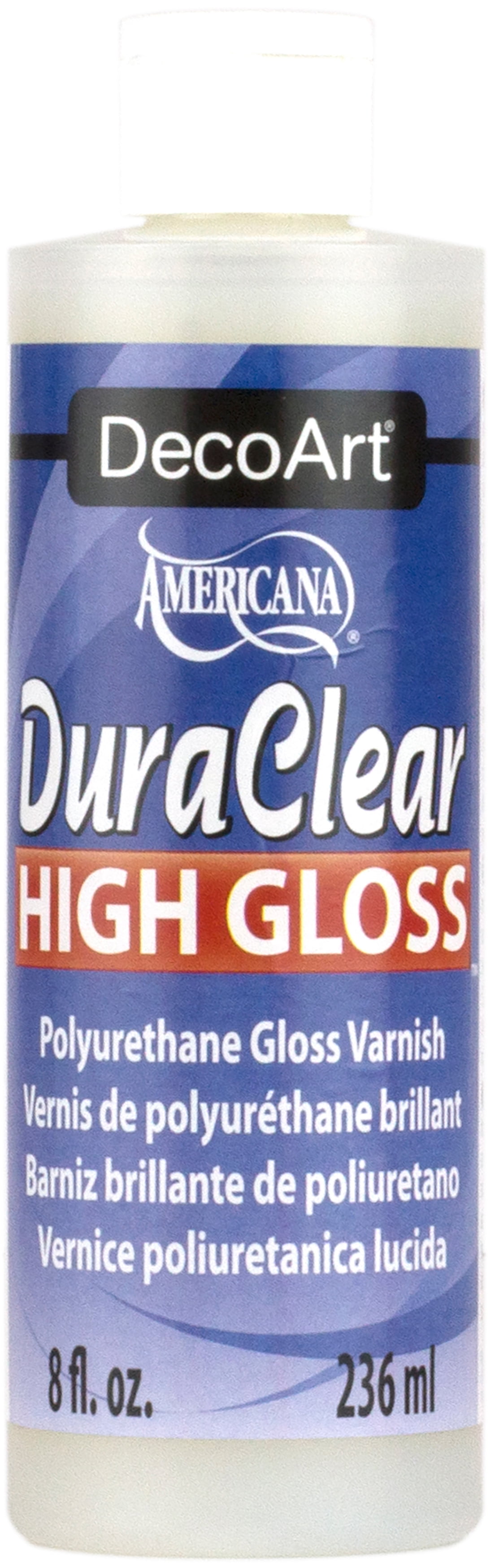 DecoArt 8 oz Clear High Gloss Art Paint Finish - Walmart.com