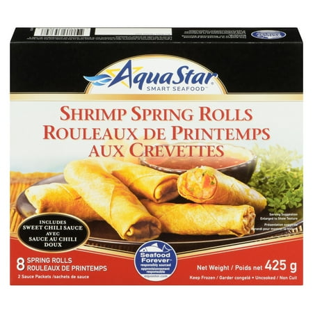 Shrimp Spring Rolls, 425/gr, 8 Spring Rolls - Walmart.ca