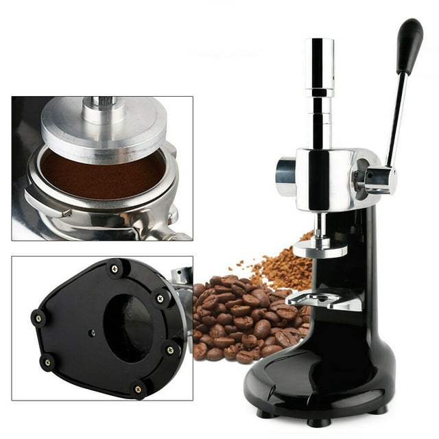 Manual Coffee Grinder Adjustable Coffee Tamper Hand Crank Coffee Bean ...