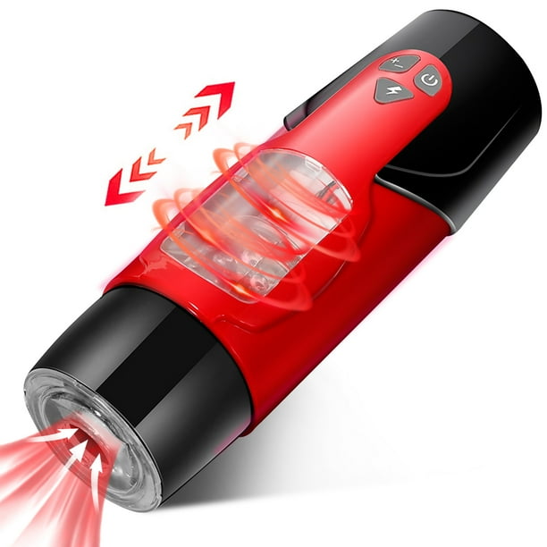 Automatic Male Masturbator Cup with 7 Powerful Thrusting Rotating Modes for Penis Stimulation ...