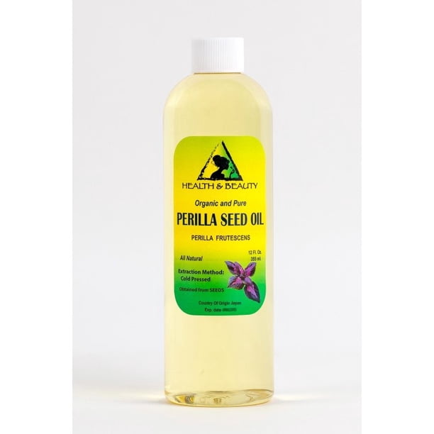 PERILLA SEED OIL ORGANIC CARRIER COLD PRESSED PREMIUM FRESH 100% PURE ...